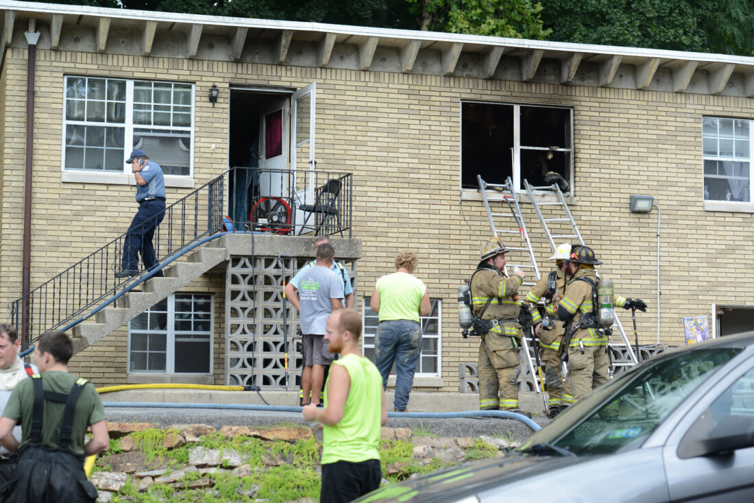Resident injured in Dwelling fire | News, Sports, Jobs - Altoona Mirror